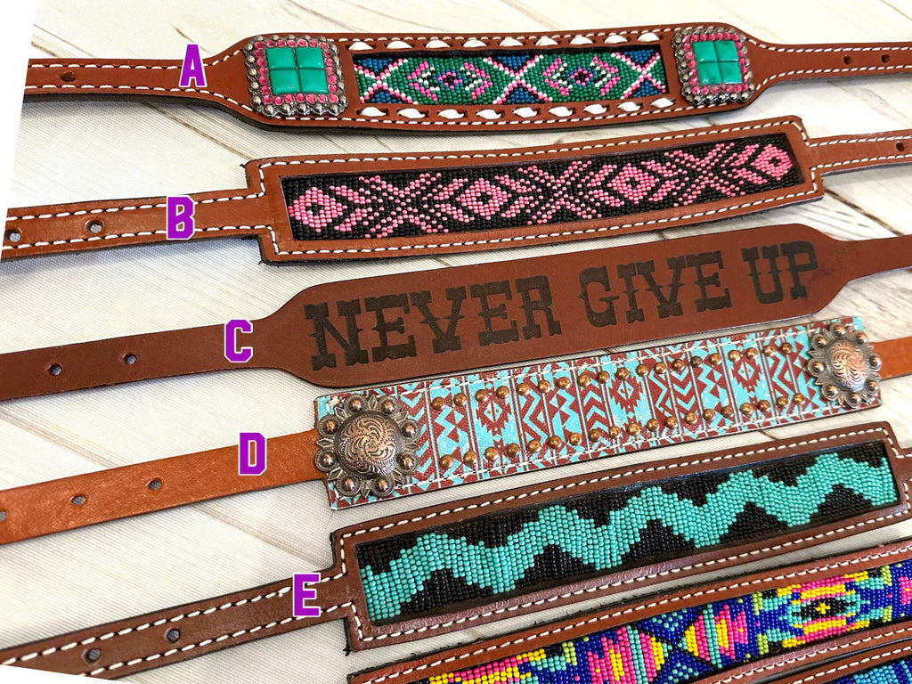Wither Straps Selection #1 – Cowgirl Barn & Tack