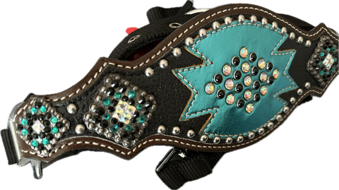 Black & Metallic Turquoise Tack Set – Cowgirl Barn & Tack