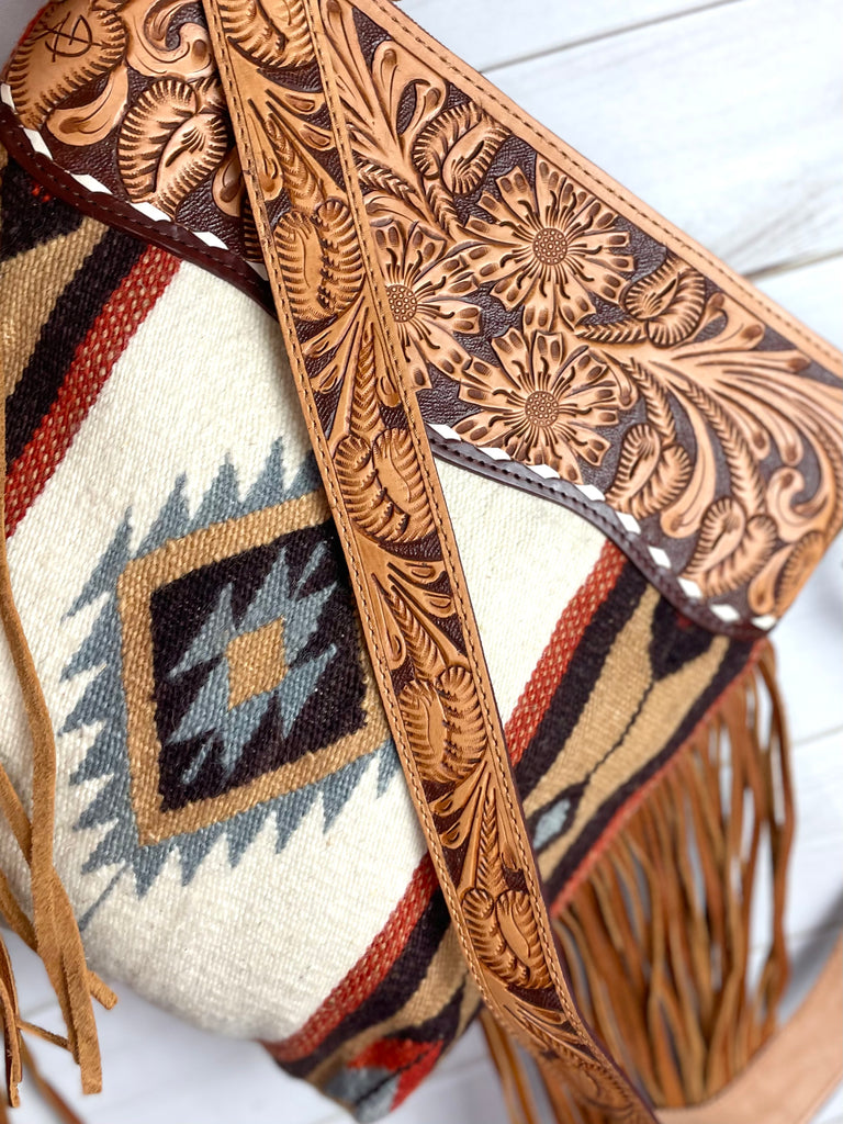 Large Churro Tan & Grey Wool Serape Handbag – Cowgirl Barn & Tack